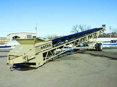 Link Conveyors / Grasshopper Conveyors - Mobile Link Conveyors Systems